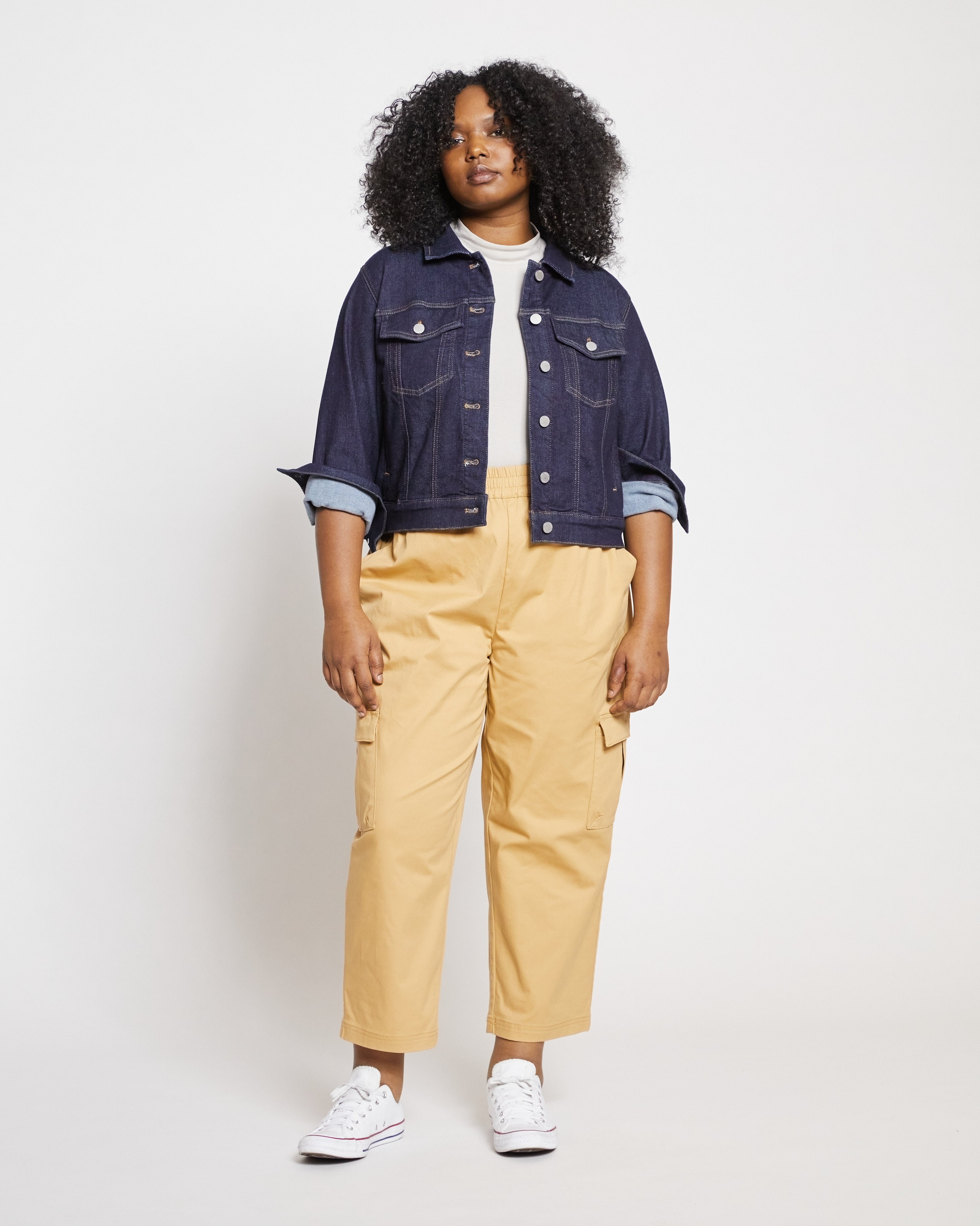 Kelsey Denim Jacket - Vintage Indigo Selvedge – Universal Kelsey Denim Jacket - Vintage Indigo Selvedge – Universal