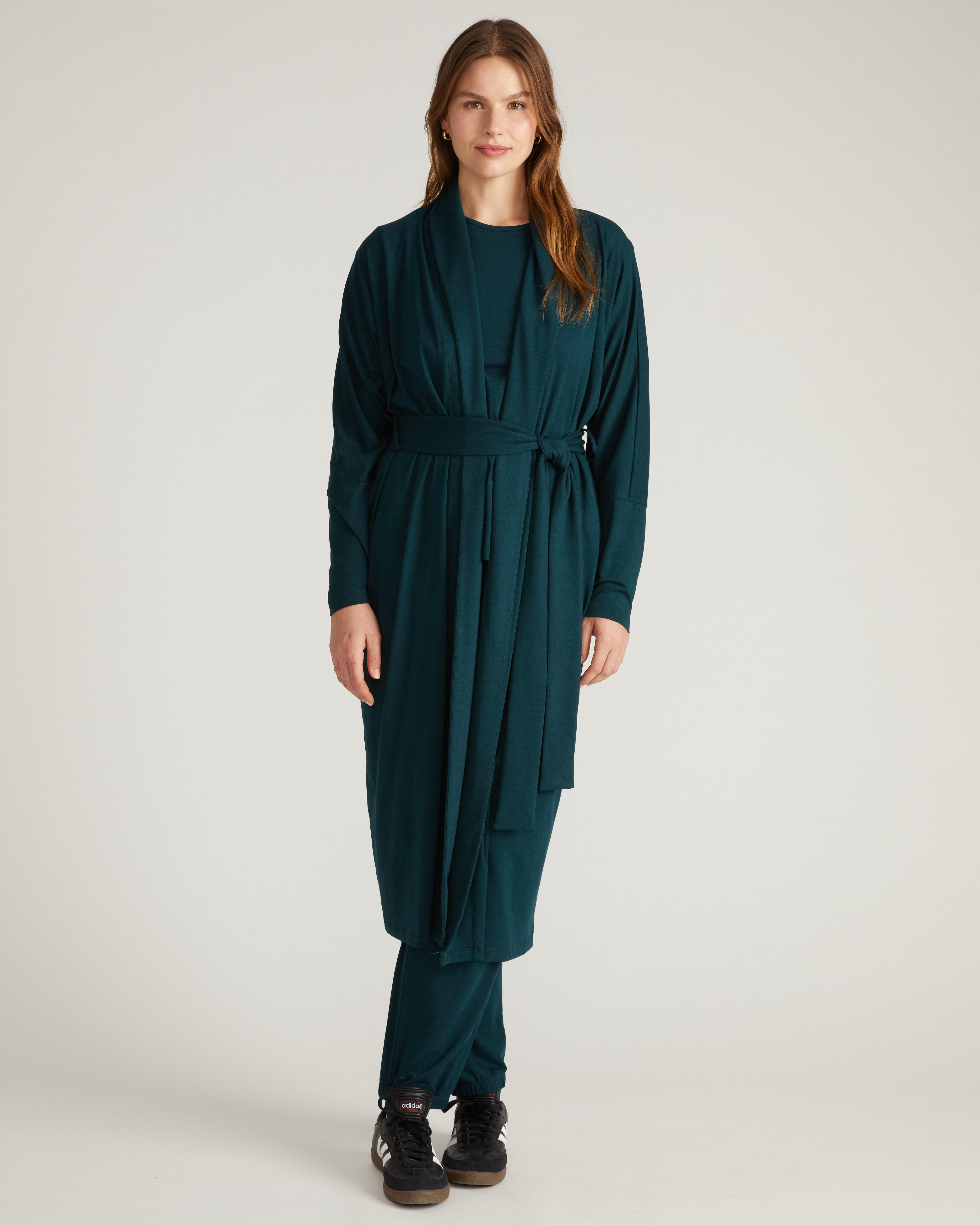 Daphne Lounge Robe - Deep Sea – Universal Standard